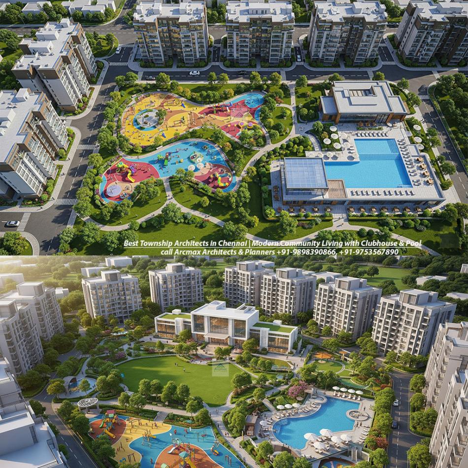 Township Design and Planning in India – Future-Ready Township Architects | Arcmax Architects